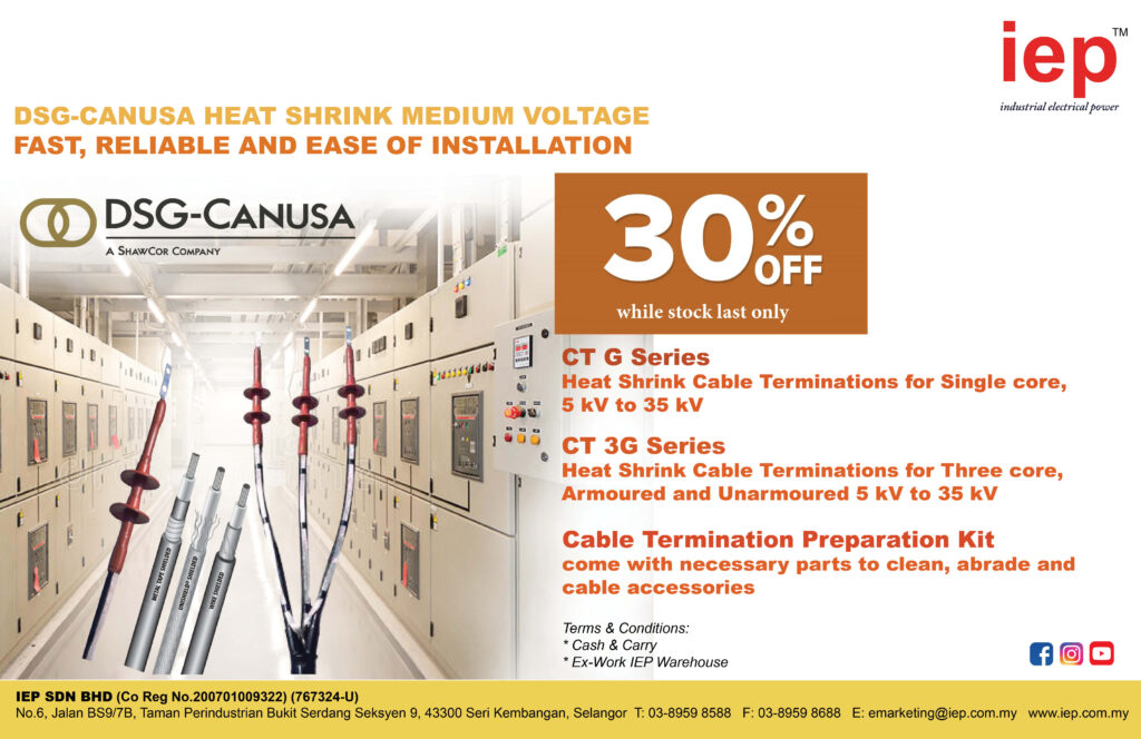 DSG-CANUSA Heat Shrink Medium Voltage - Fast, Reliable and Ease of ...