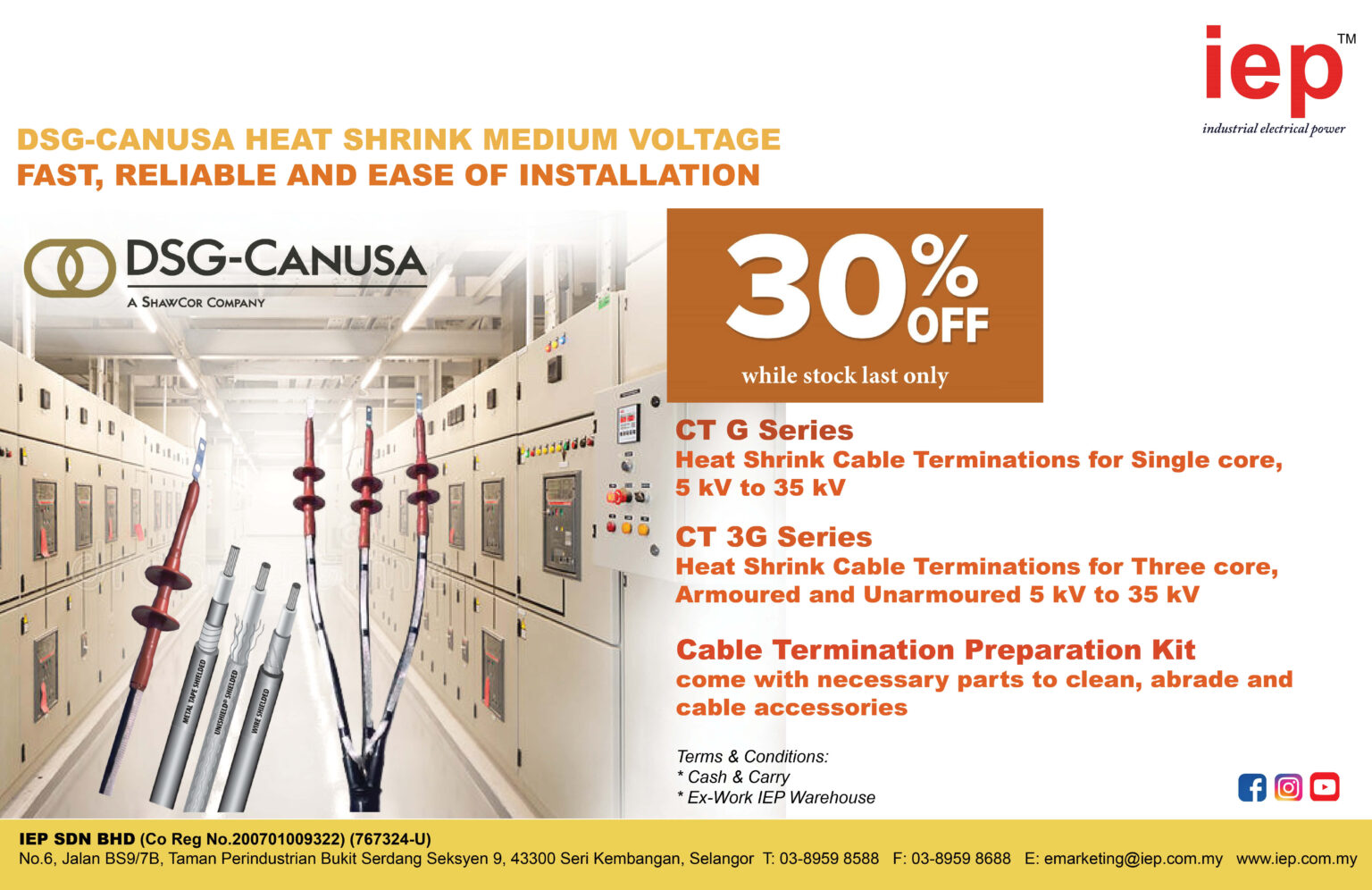 DSG-CANUSA Heat Shrink Medium Voltage - Fast, Reliable and Ease of ...